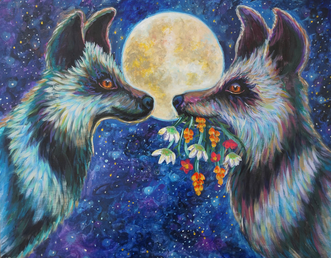 Meg Harper paints pets, landscapes and animals on reclaimed materials ...